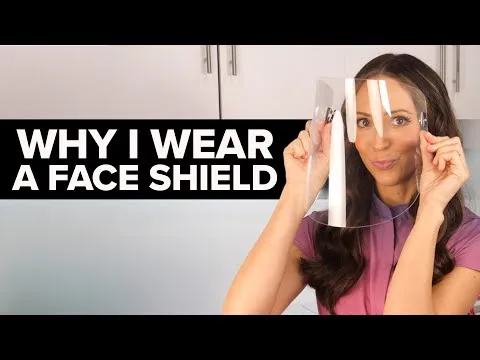 When to use and clean a face shield in dental clinics